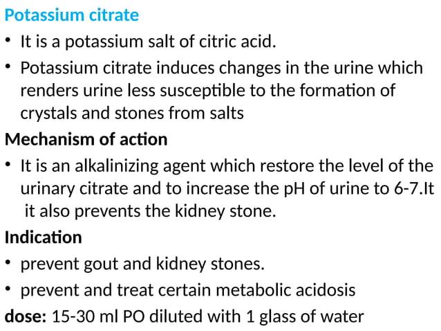 Urinary Acidifiers and Alakalinizers.pptx