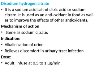 Urinary Acidifiers and Alakalinizers.pptx