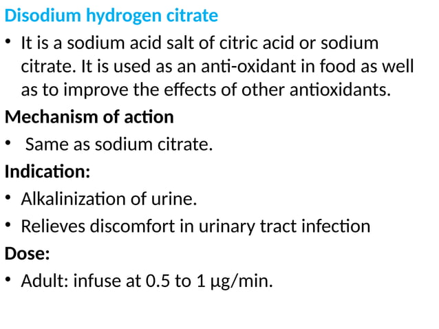 Urinary Acidifiers and Alakalinizers.pptx