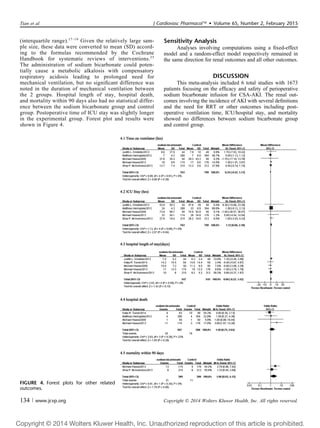 Urinary alkalinization using sodium bicarbonate | PDF