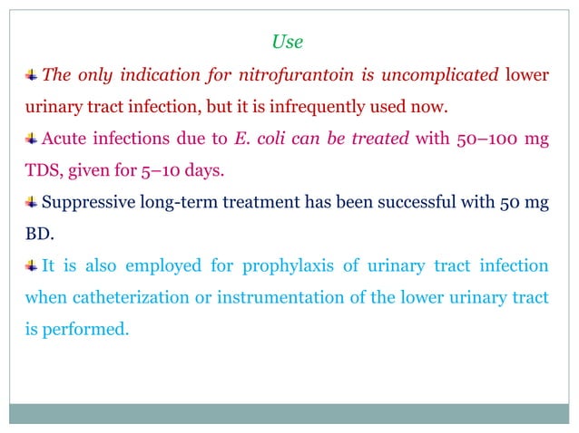 Urinary Antiseptics, Drugs used in STDs and UTI | PPTX