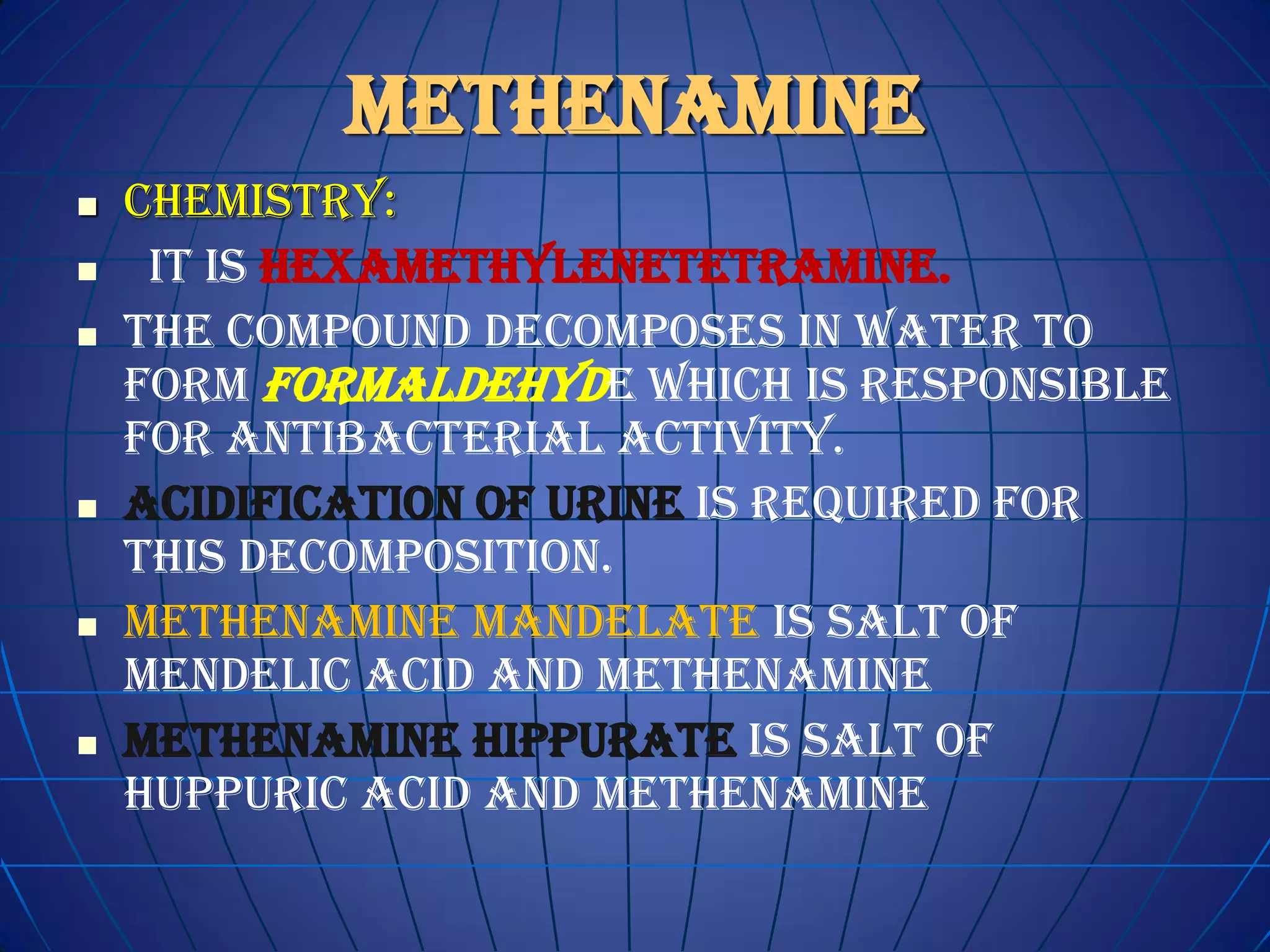 Urinary antiseptics pharmacology_05_04_13_dr_javeria_ | PDF
