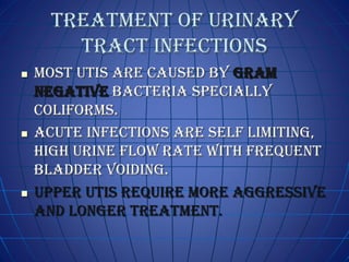 Urinary antiseptics pharmacology_05_04_13_dr_javeria_ | PDF