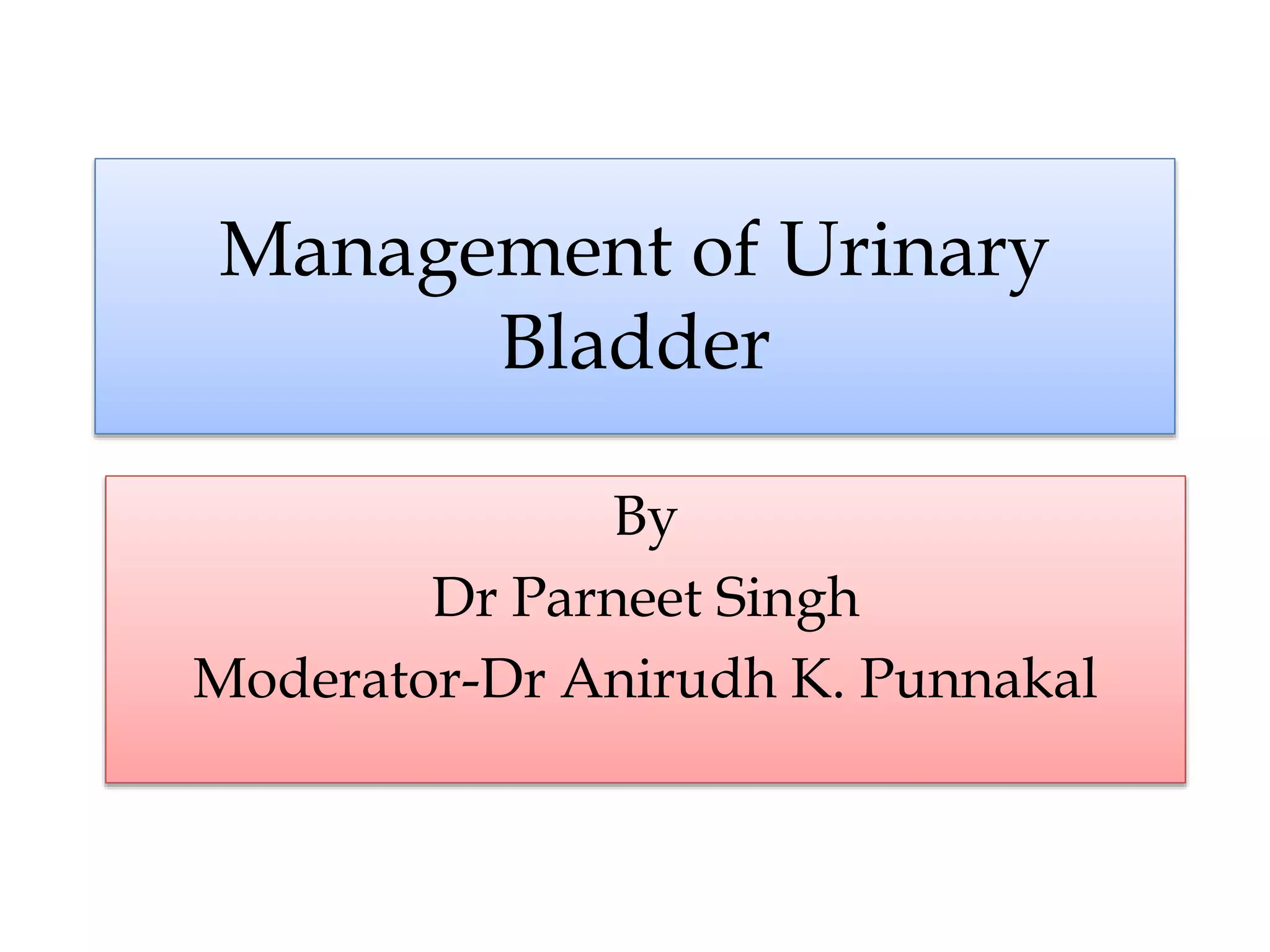 Urinary bladder | PPT