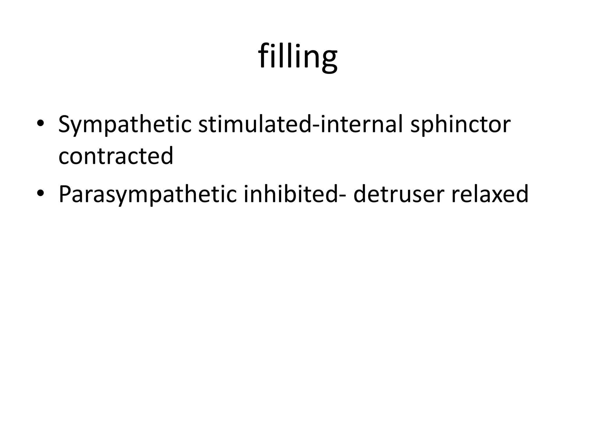 Urinary bladder anatomy and physiology | PPTX