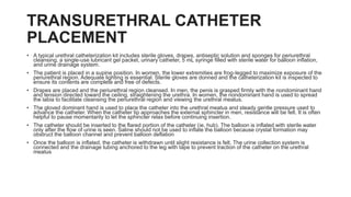 Urinary bladder catheters aaron | PPTX | First Aid | Injuries