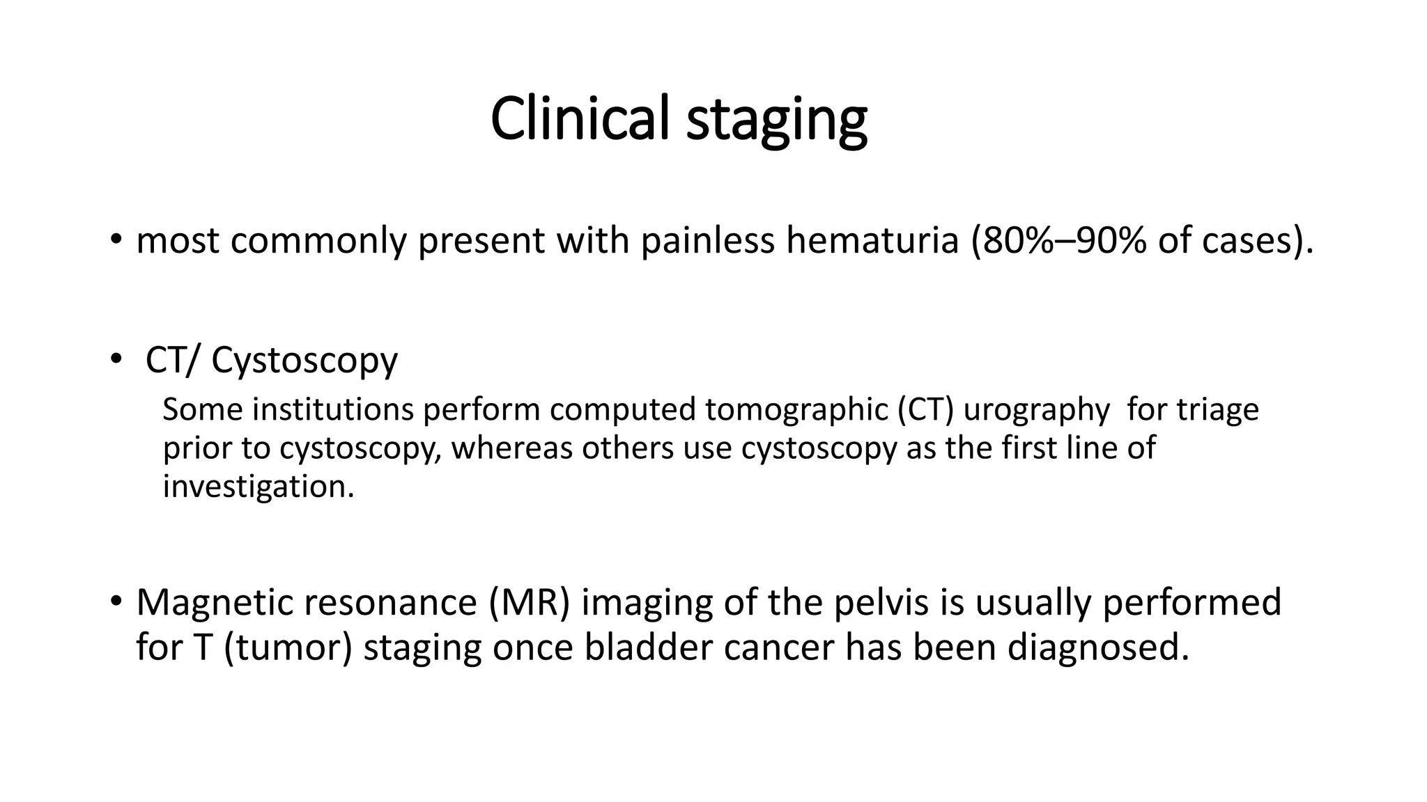 Urinary bladder pathology radiology | PPTX