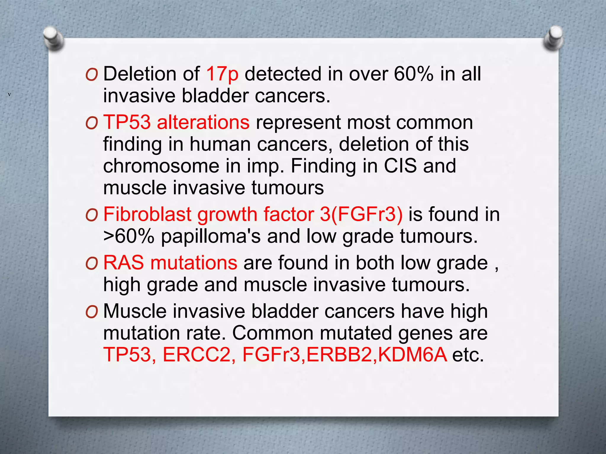 Urinary Bladder Tumors Ppt 
