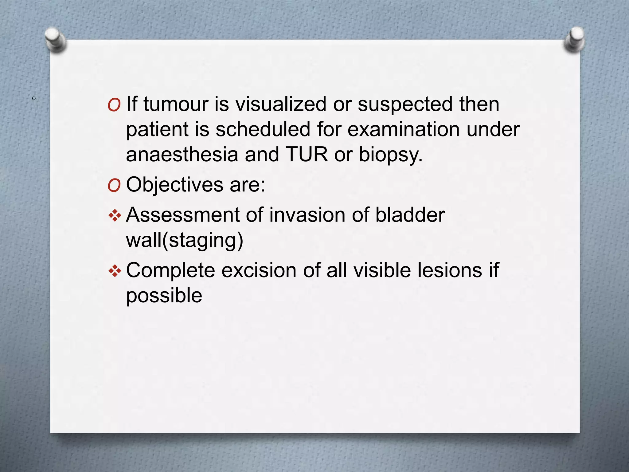 Urinary bladder tumors | PPTX