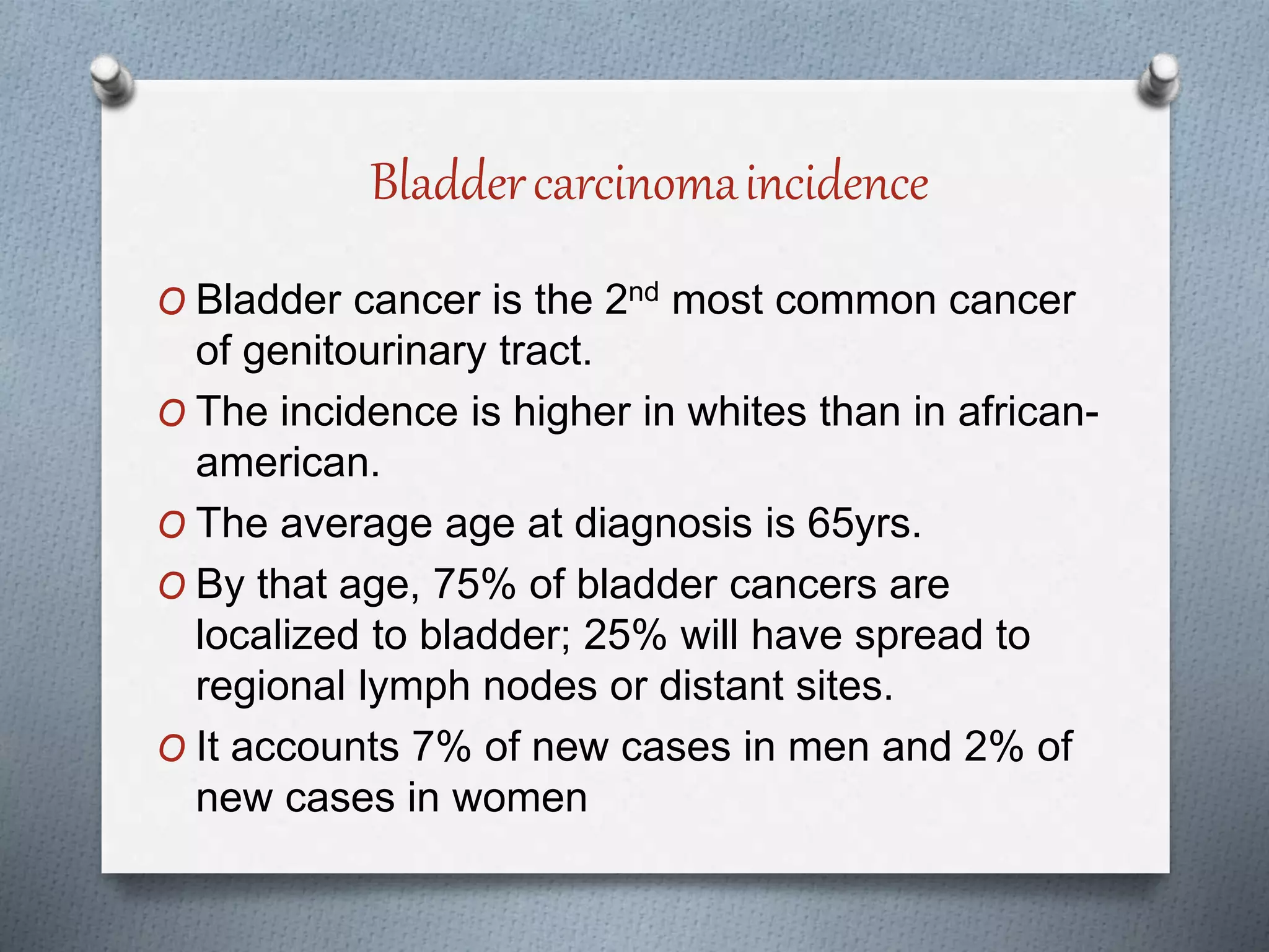Urinary bladder tumors | PPTX