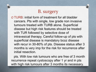 Urinary bladder tumors | PPTX