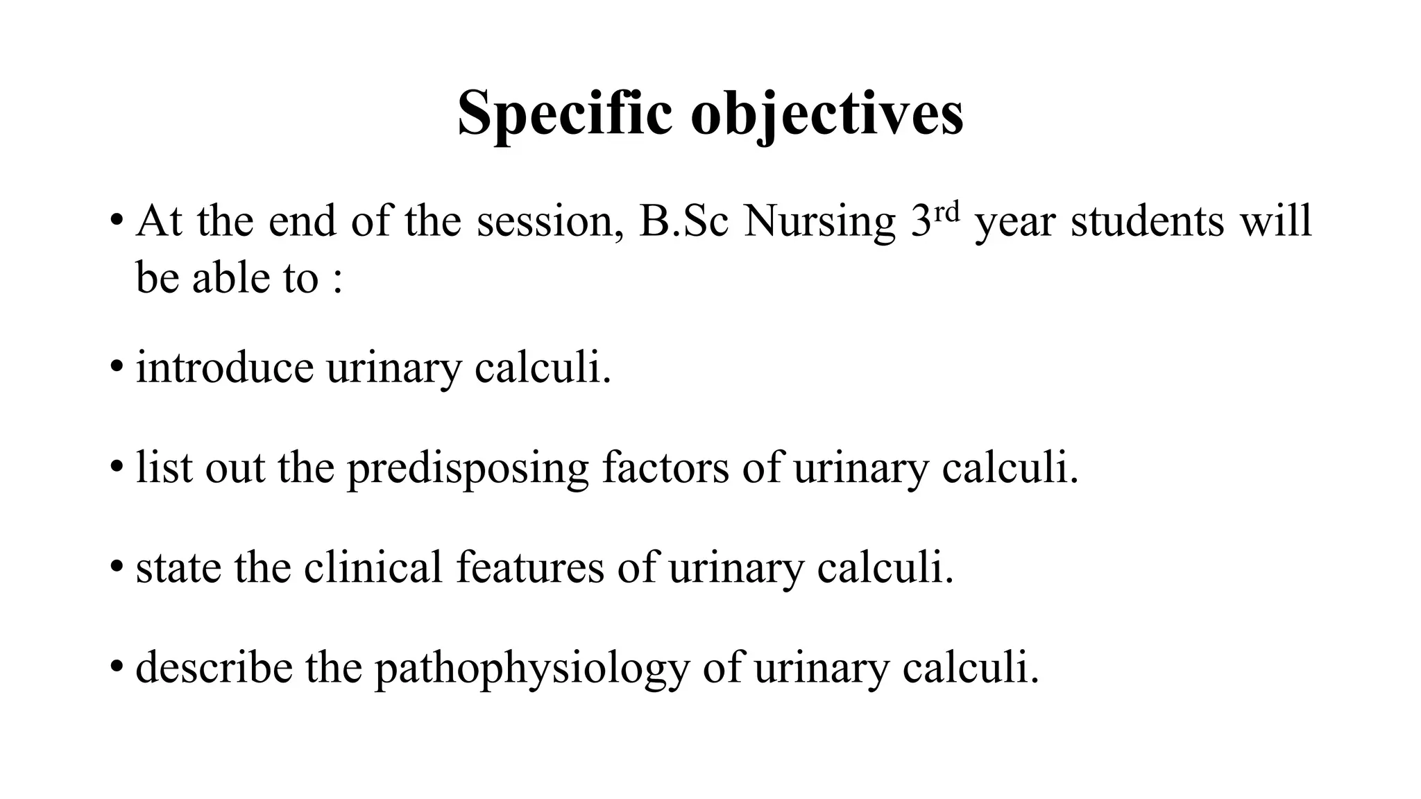 Urinary Calculi.pptx