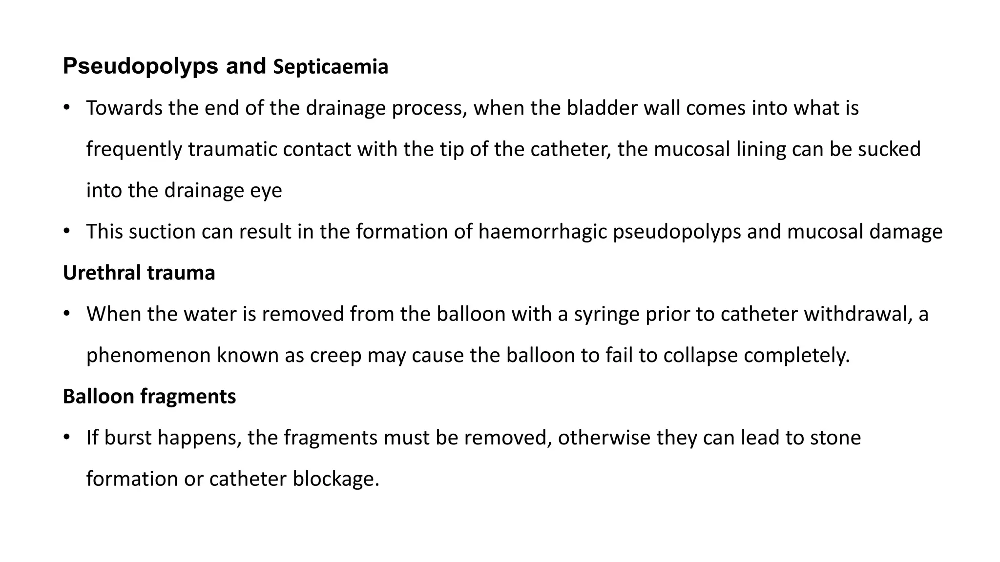 Urinary catheters - Seminar - EN - 2017 | PPTX