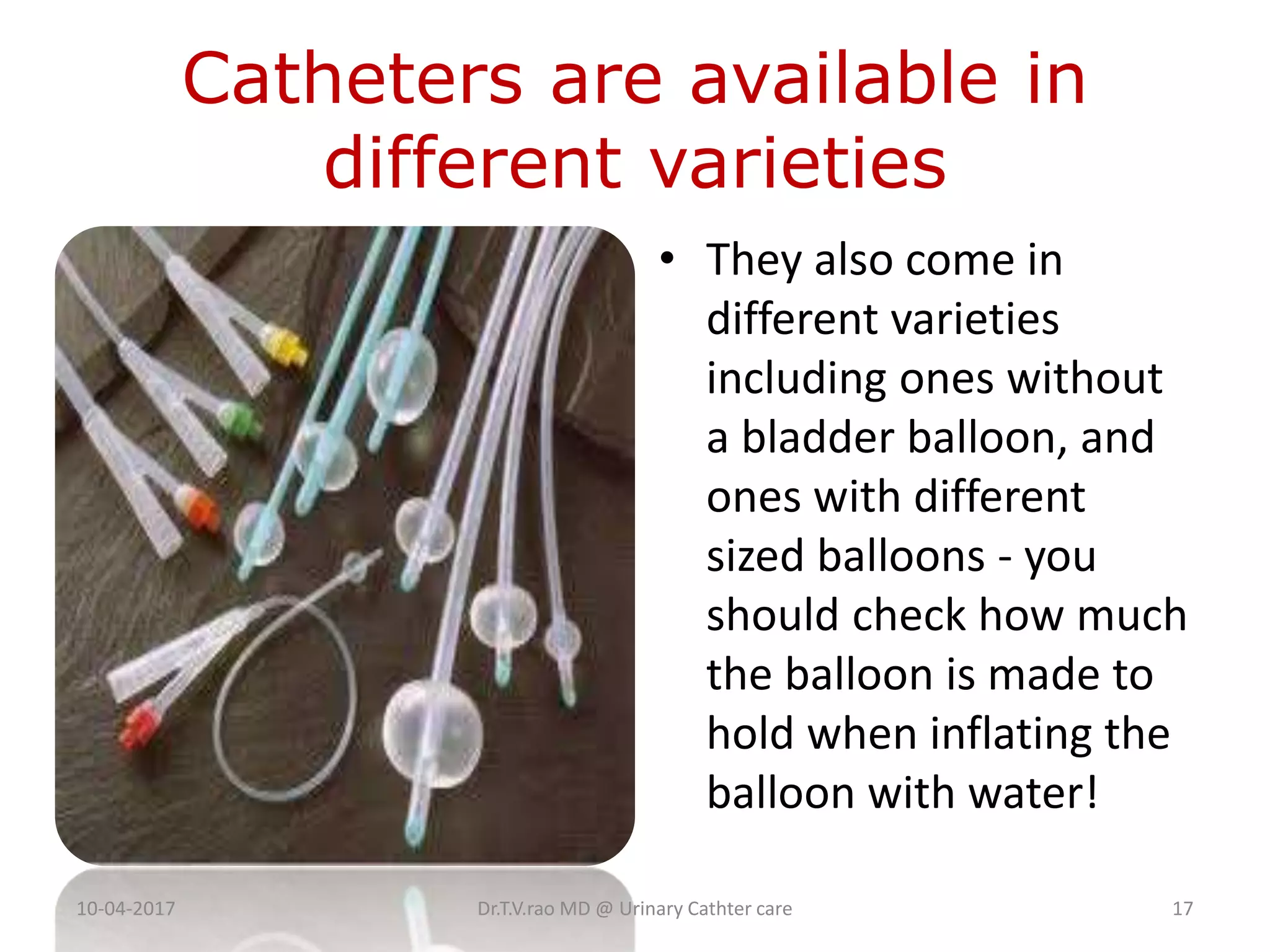Urinary Catheter Care Principles of Care and Asepsis | PPTX