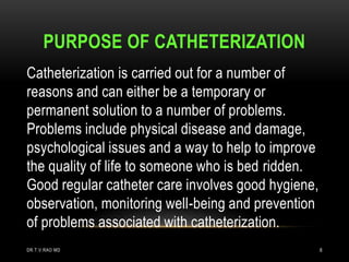Urinary catheter skills AND SAFE PRACTICES IN HEALTH CARE | PPTX