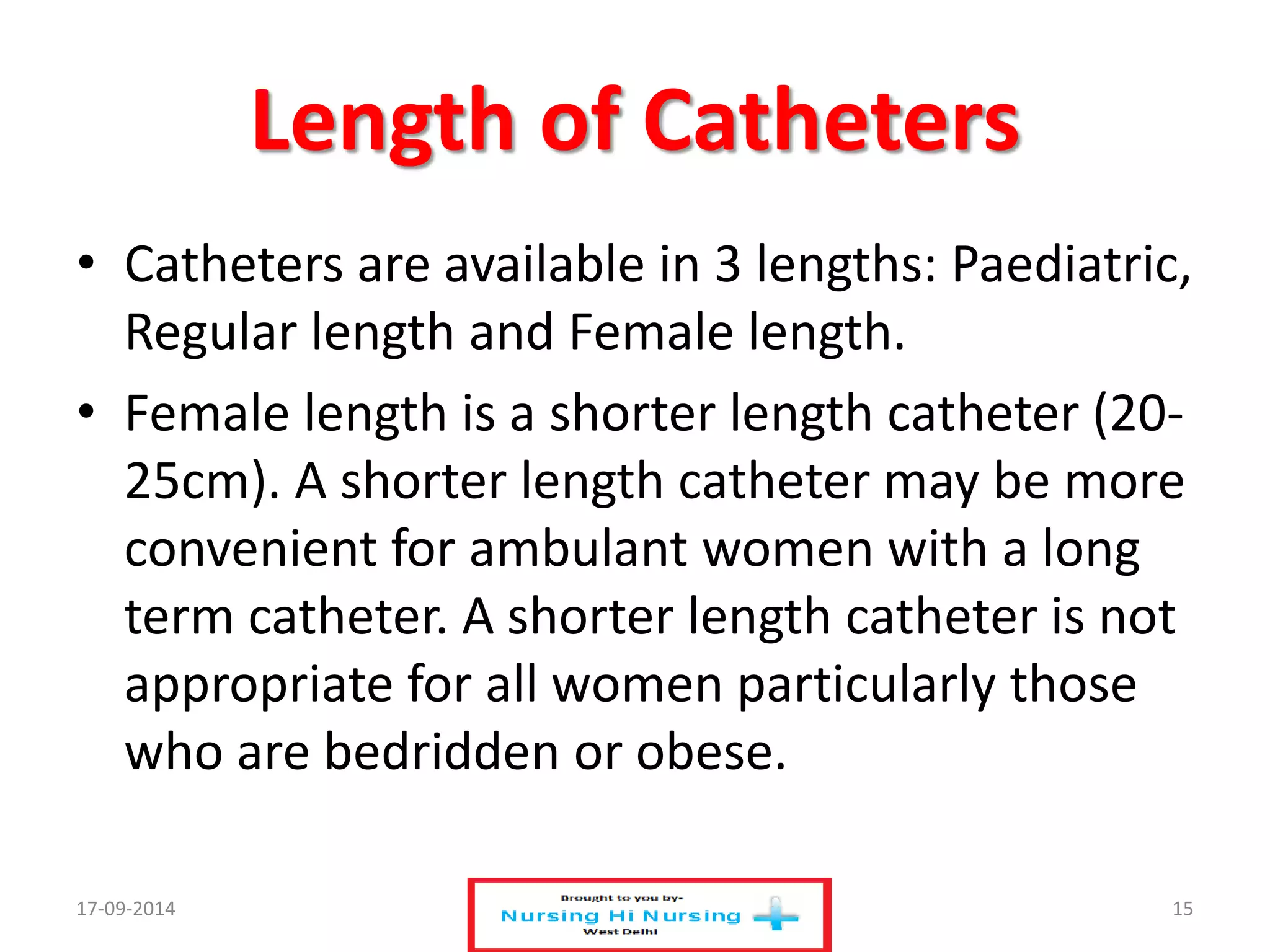 Urinary catheter care skills & asepsis | PPTX