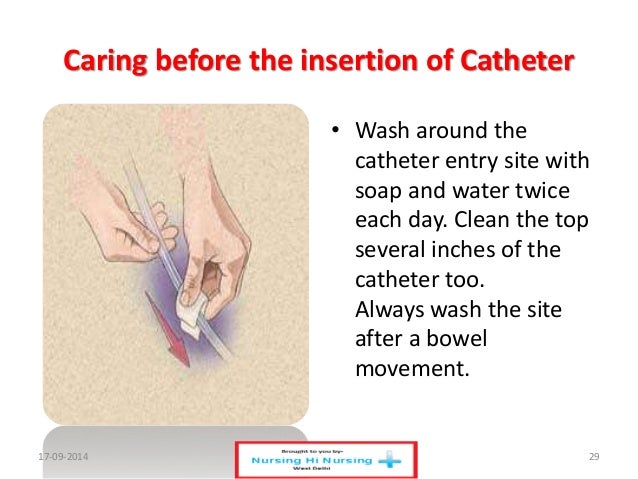 Urinary catheter care skills & asepsis