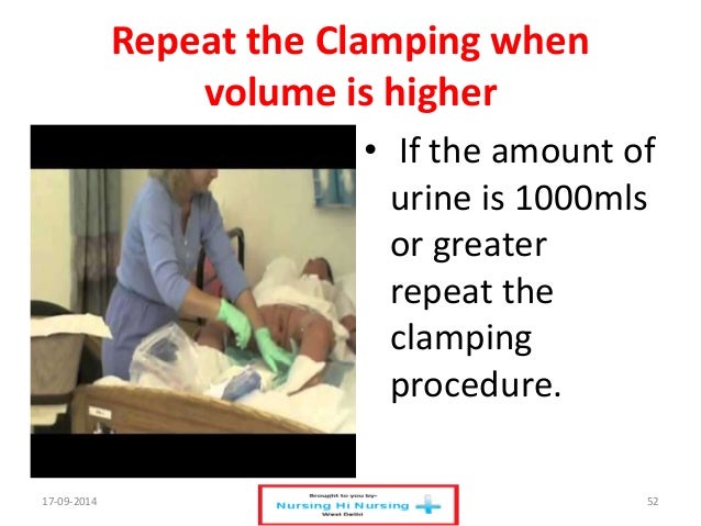 Urinary catheter care skills & asepsis