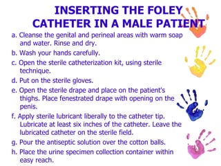 Urinary Catheterization | PPTX