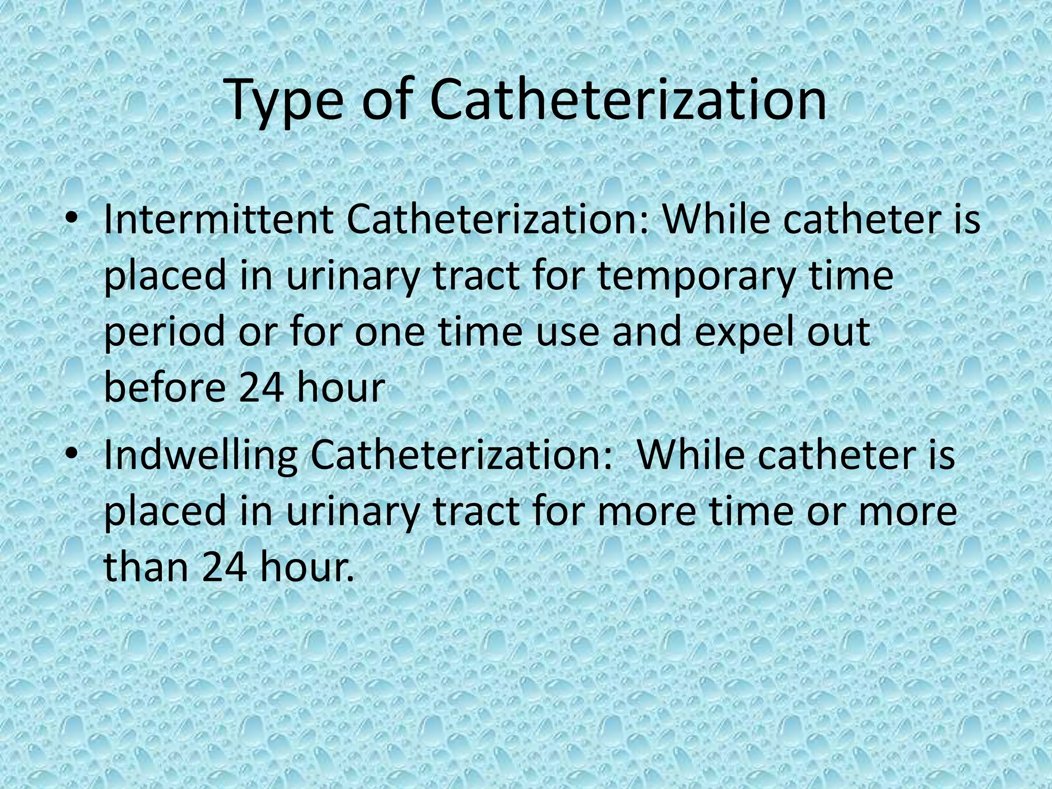 Urinary catheterization | PPTX