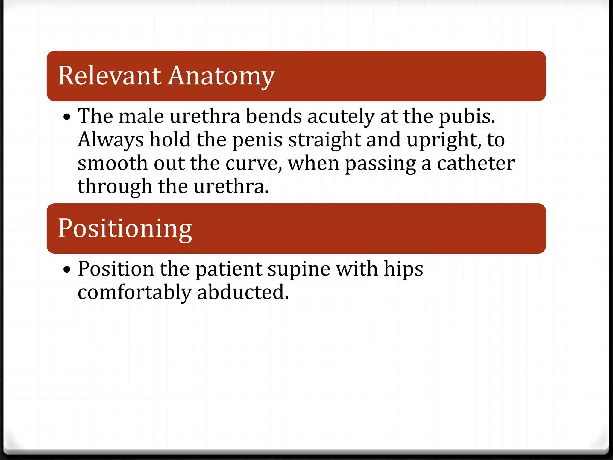Urinary Catheterization | PPTX