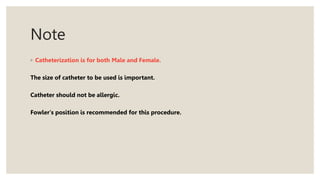 URINARY CATHETERIZATION.pptx