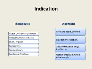 urinary SYSTEM catheterization PROCEDURE .pptx