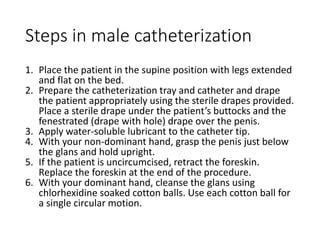 Mr. Ali Mushtaq urinary catheterization .pptx