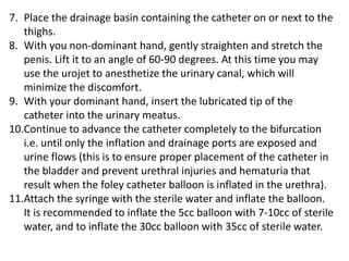 Mr. Ali Mushtaq urinary catheterization .pptx