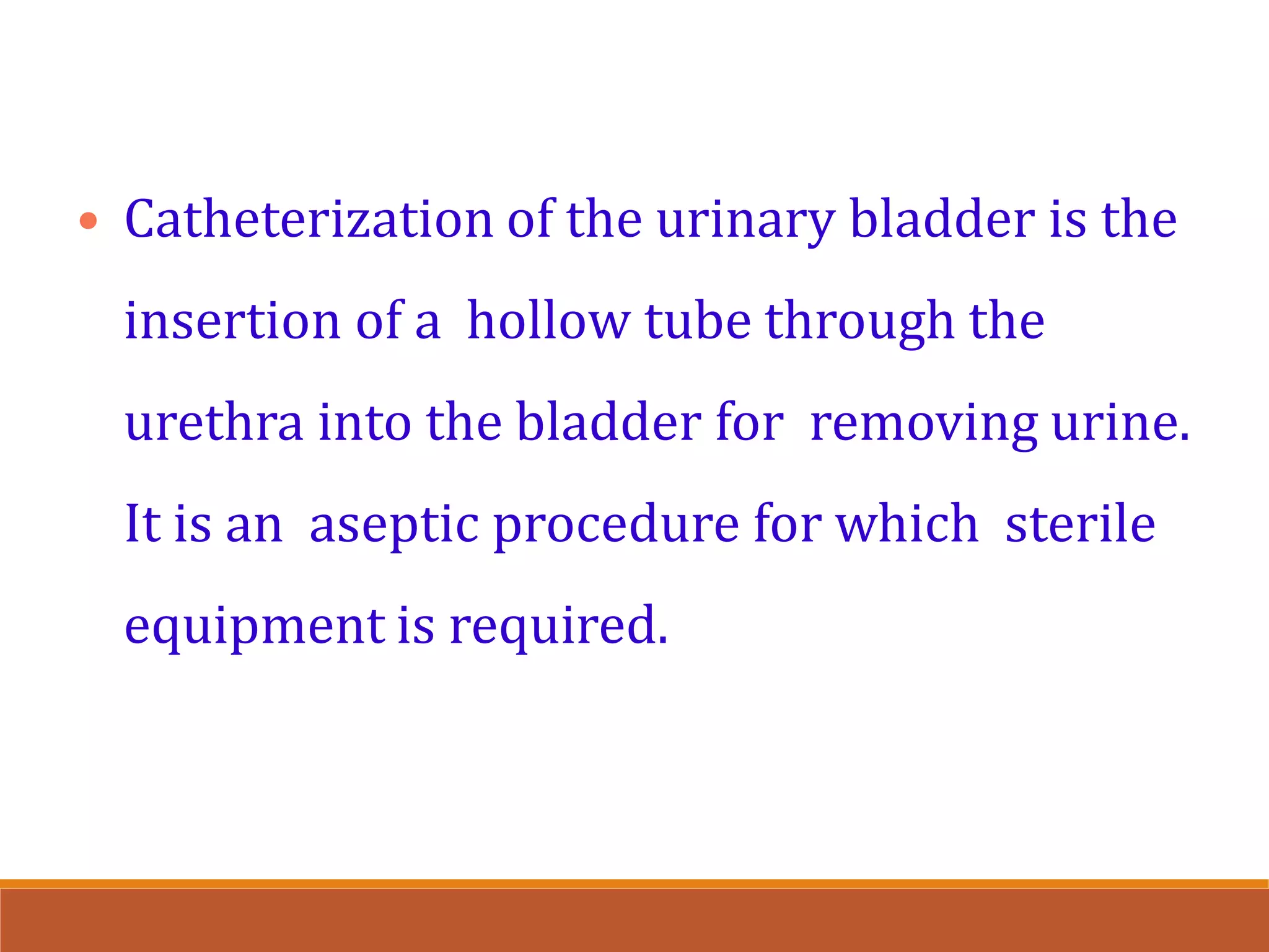 Urinary Catheterization-Training.pptx | First Aid | Injuries