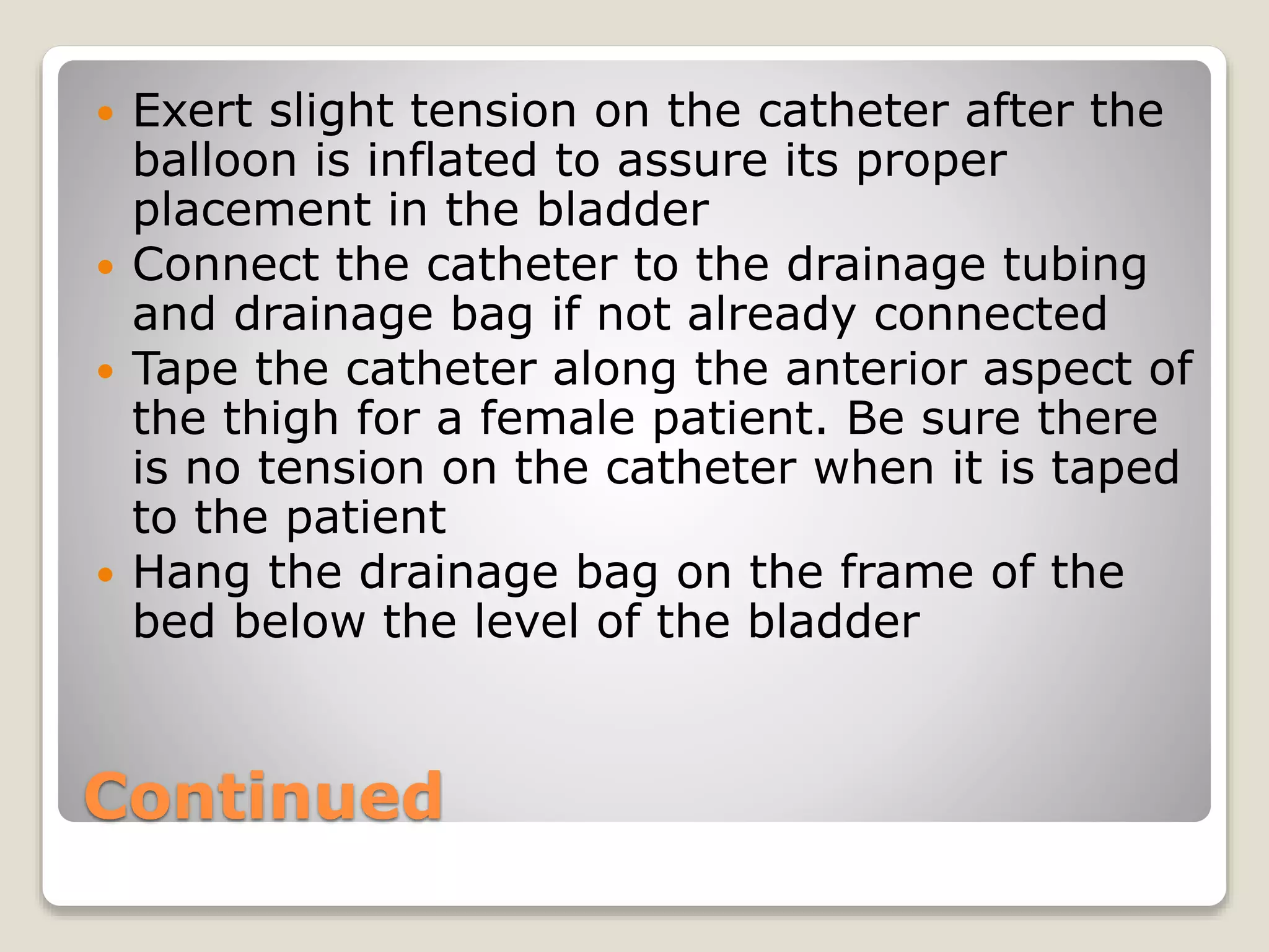 Urinary Catheterization Nursing Procedure & Management ppt.pptx