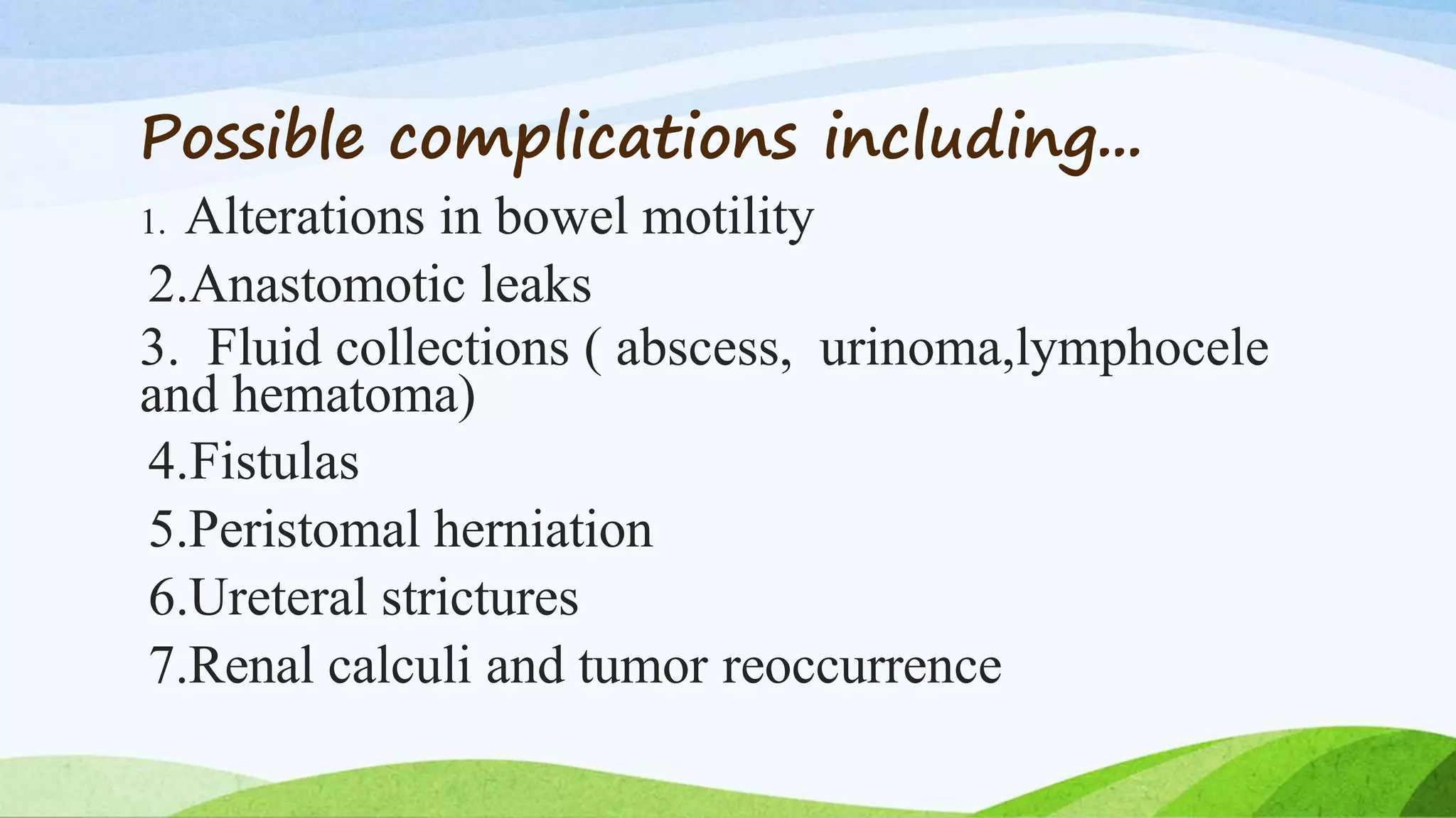 Urinary diversion | PPTX