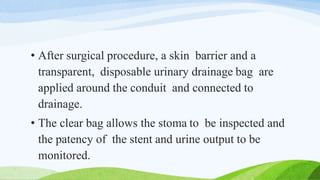 Urinary diversion | PPTX