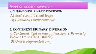 Urinary diversion | PPTX