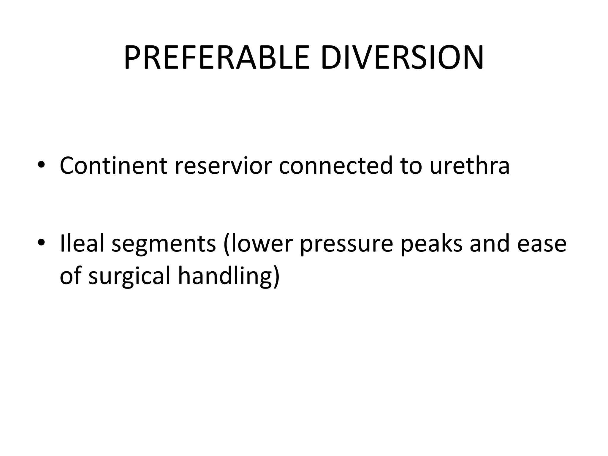 Urinary diversion | PPTX
