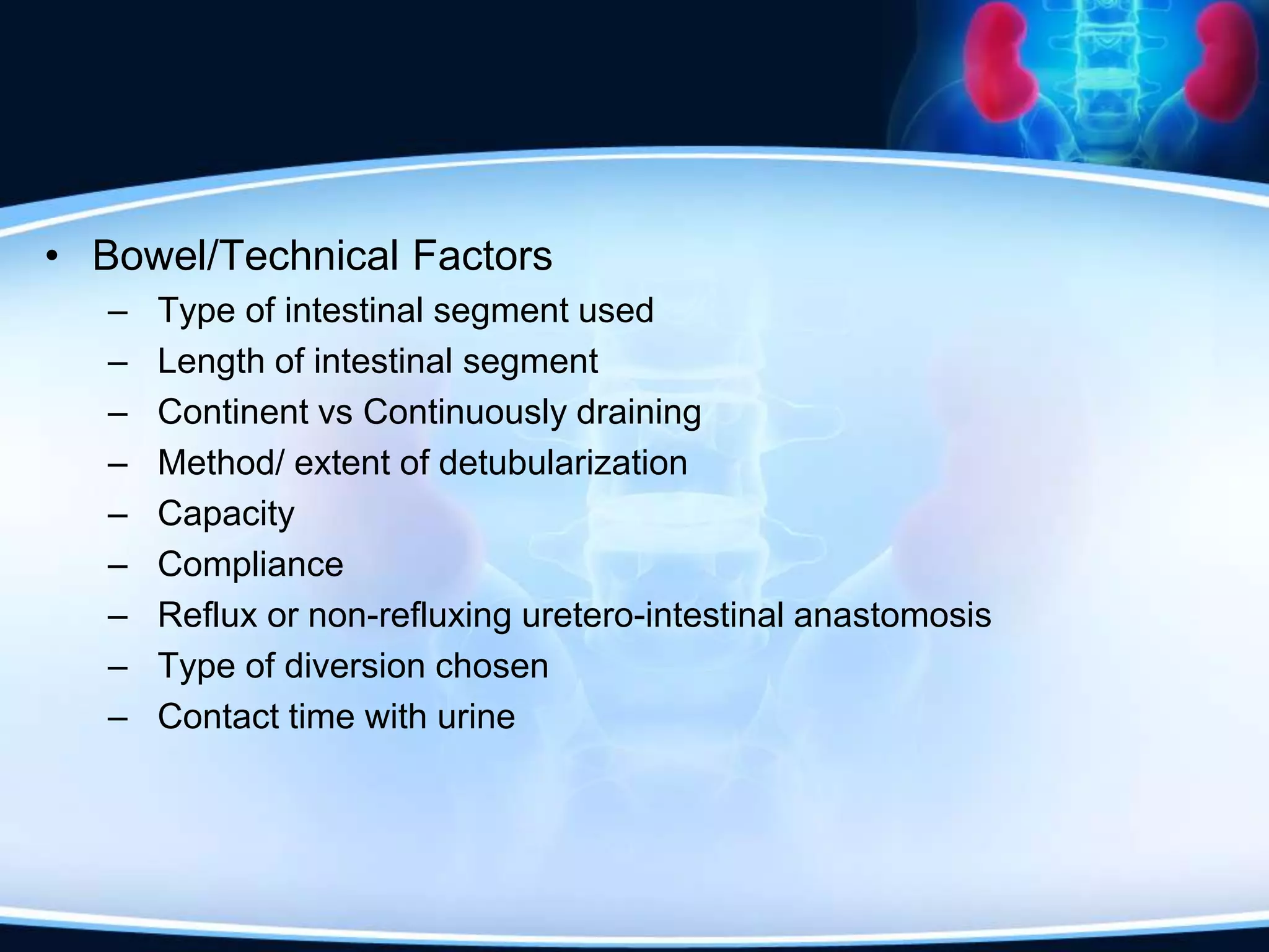 Urinary diversion | PPTX