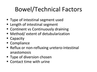 Urinary Diversion after cystectomy [Dr.Edmond Wong] | PPT