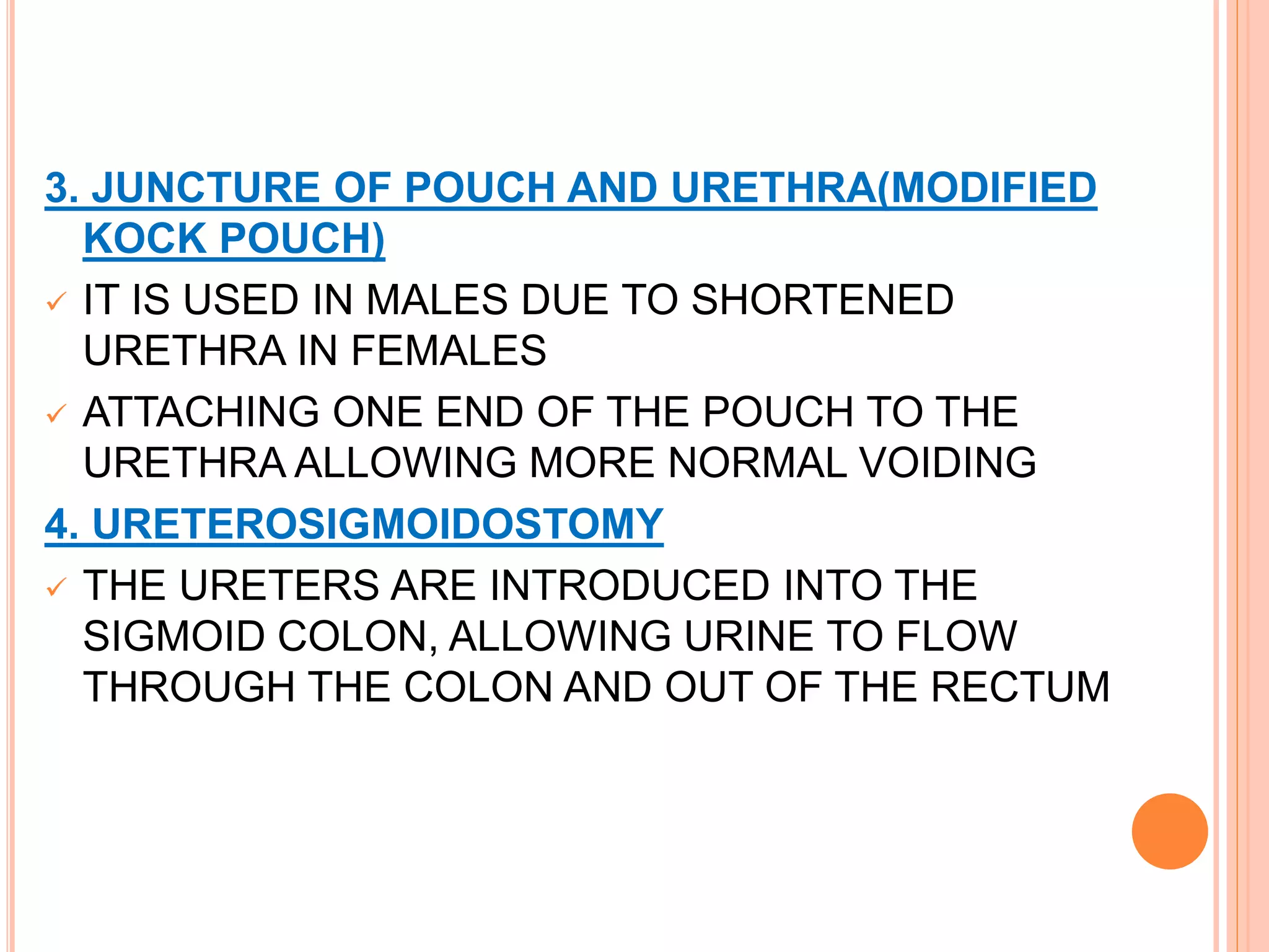 Urinary diversions | PPTX
