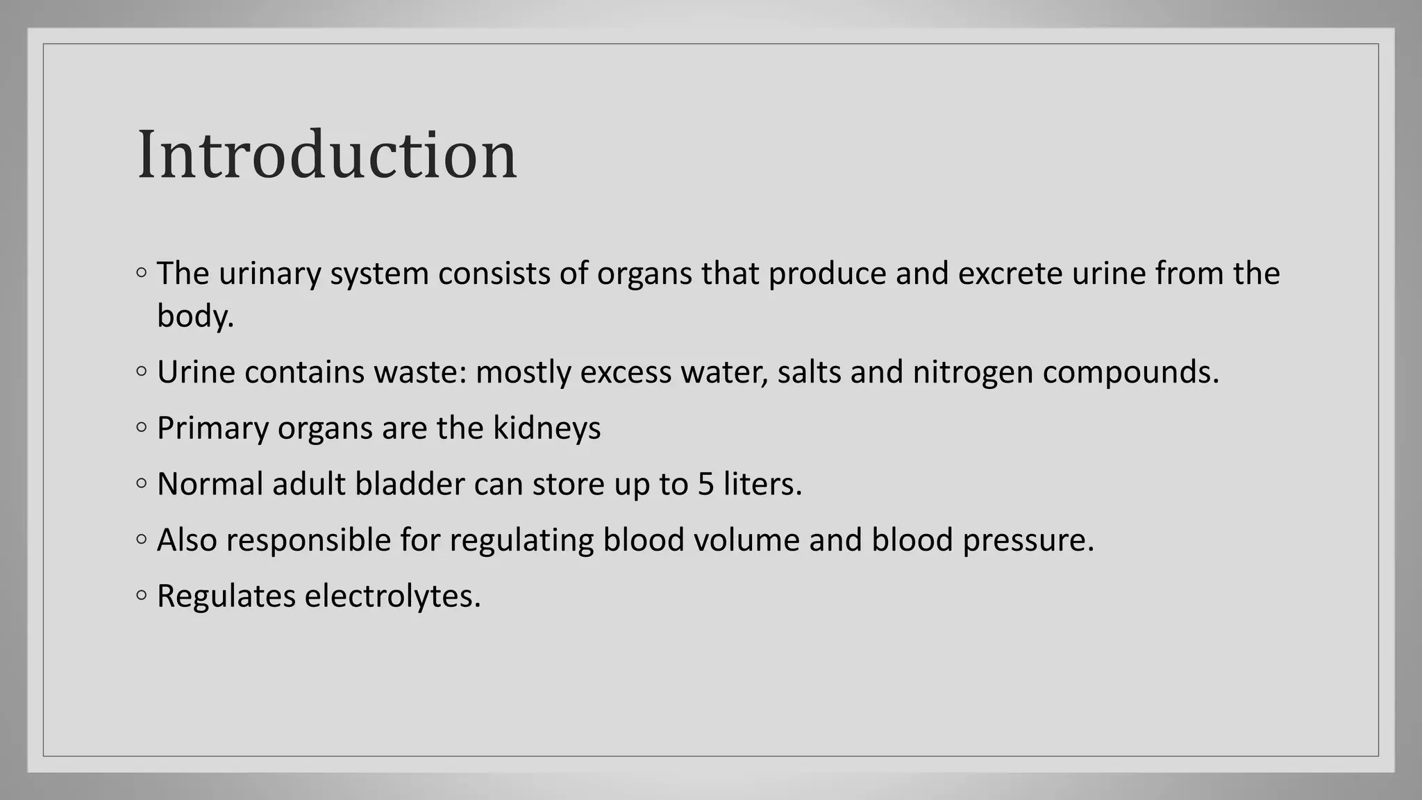 Urinary elimination | PPTX