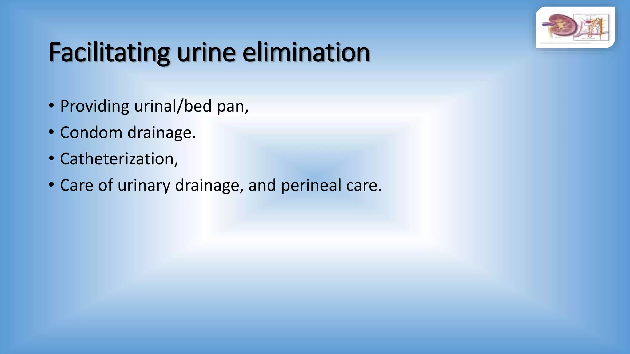 Urinary elimination | PPTX
