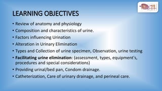 Urinary elimination | PPTX