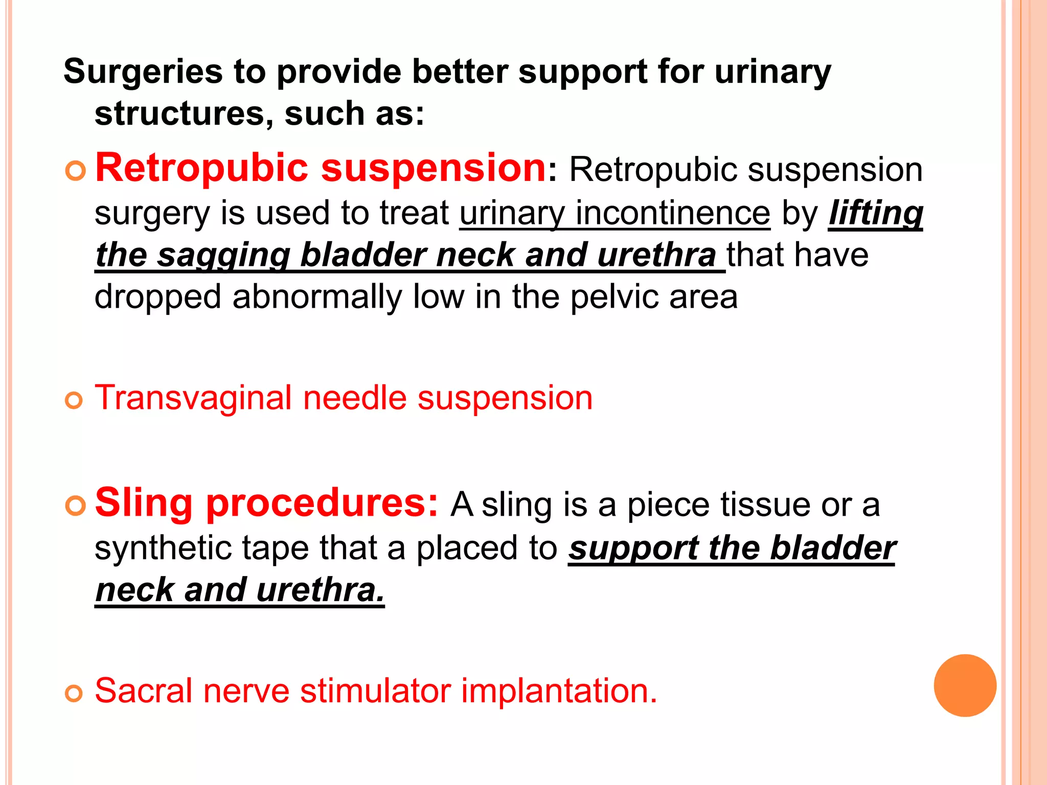 Urinary incontinance & retention of urine , nursing care | PPTX