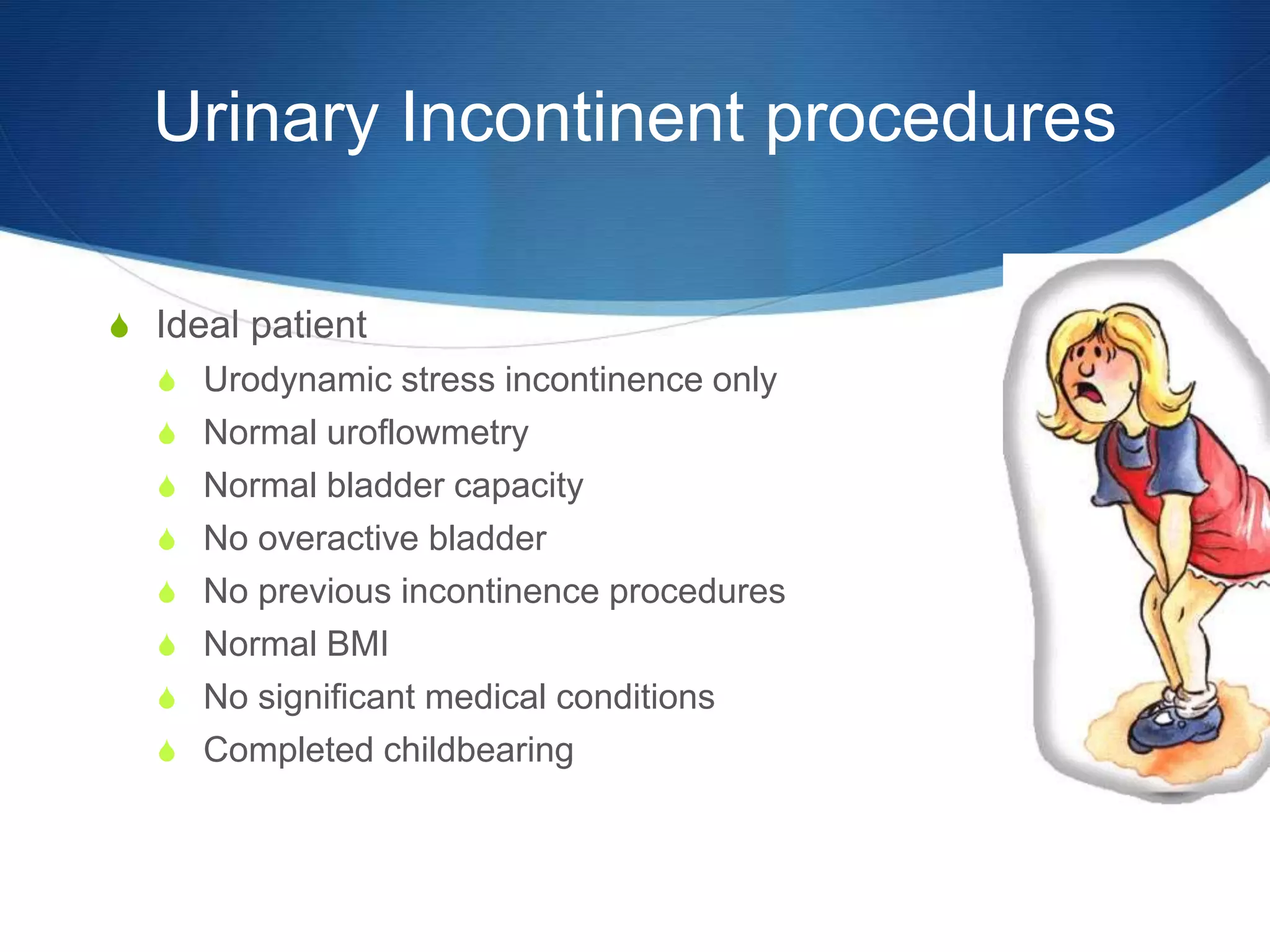Urinary Incontinence | PPTX