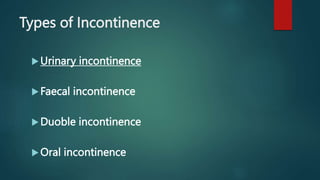 urinary incontinence.pptx