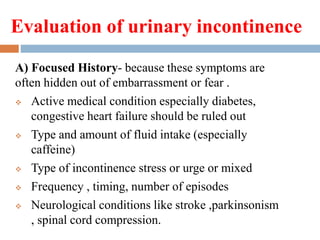 urinary incontinence and its complications.pptx