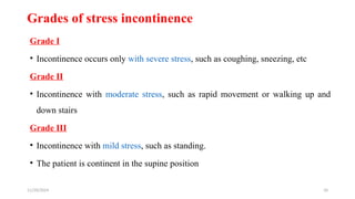 Urinary Incontinence.pptxggggggggggggggg | PPT