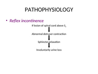 URINARY INCONTINENCE DIAGNOSIS AND MANAGEMENT.ppt