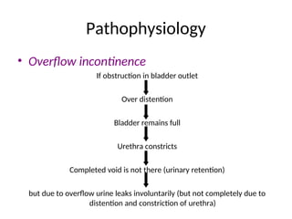 URINARY INCONTINENCE DIAGNOSIS AND MANAGEMENT.ppt