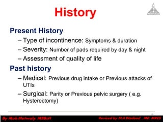 Urinary incontinence2 | PDF