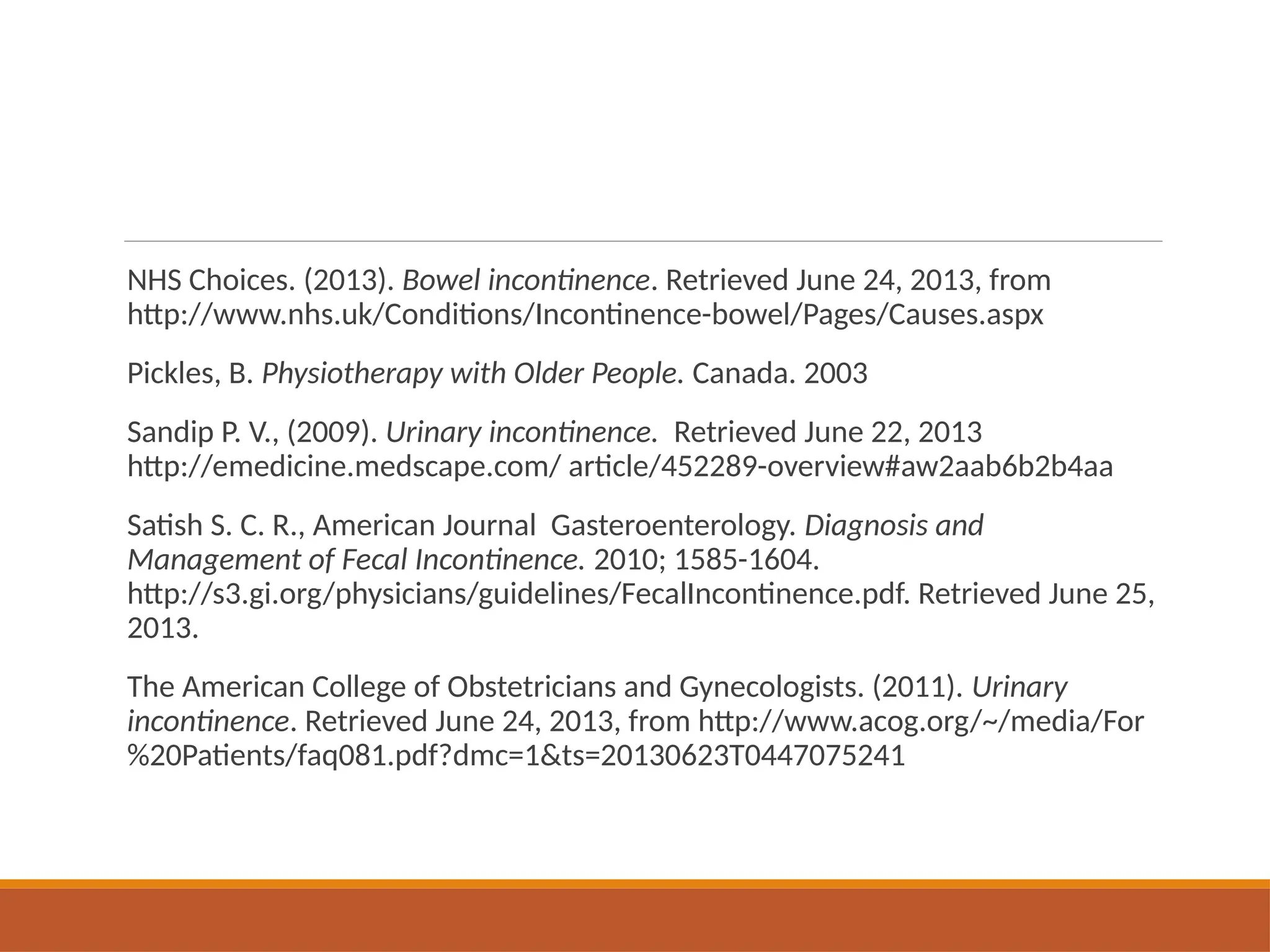 Urinary incontinence and its Treatment.pptx